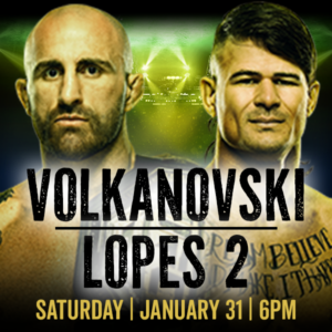 Volkanovski vs. Lopes 2 - Red Falcon